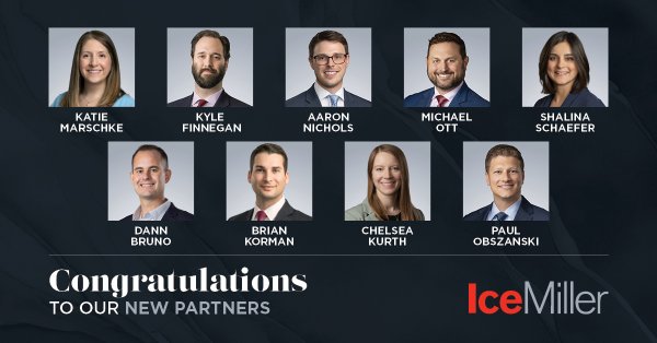 Ice Miller Announces New 2025 Partners