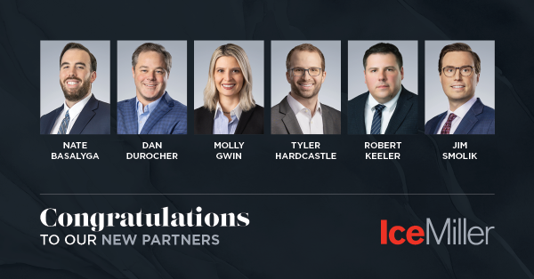 Ice Miller Announces New 2026 Partners | Ice Miller Thought Leadership News